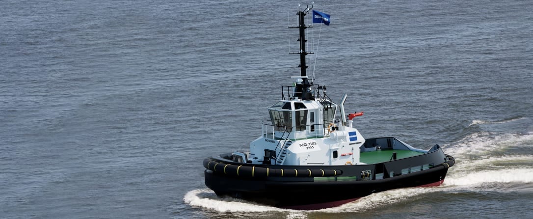 Damen unveils new compact ASD Tug 2111 - DredgeWire : DredgeWire