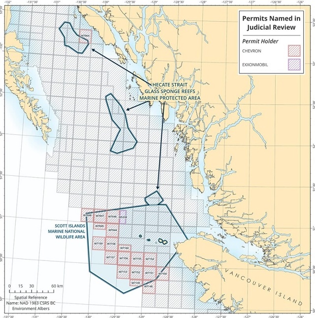 Chevron Canada Voluntarily Relinquishes West Coast Canada Offshore ...