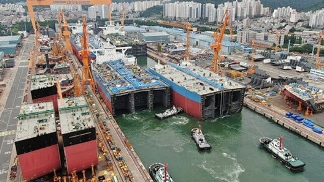 DSME Recapitalization Completed as Shipbuilder Becomes Hanwha Ocean ...