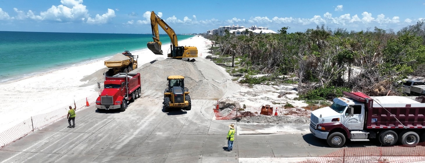 Earth Tech nears completion of beach restoration project - DredgeWire ...