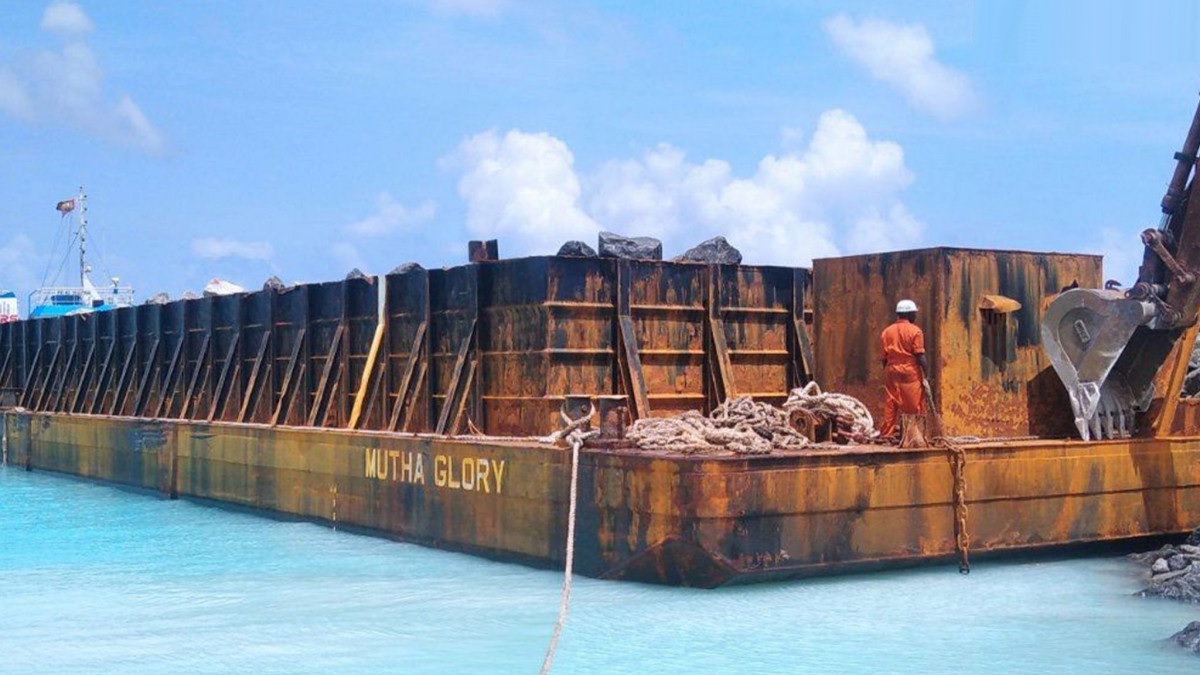 ADh. Kunburudhoo shore protection project well underway - DredgeWire ...
