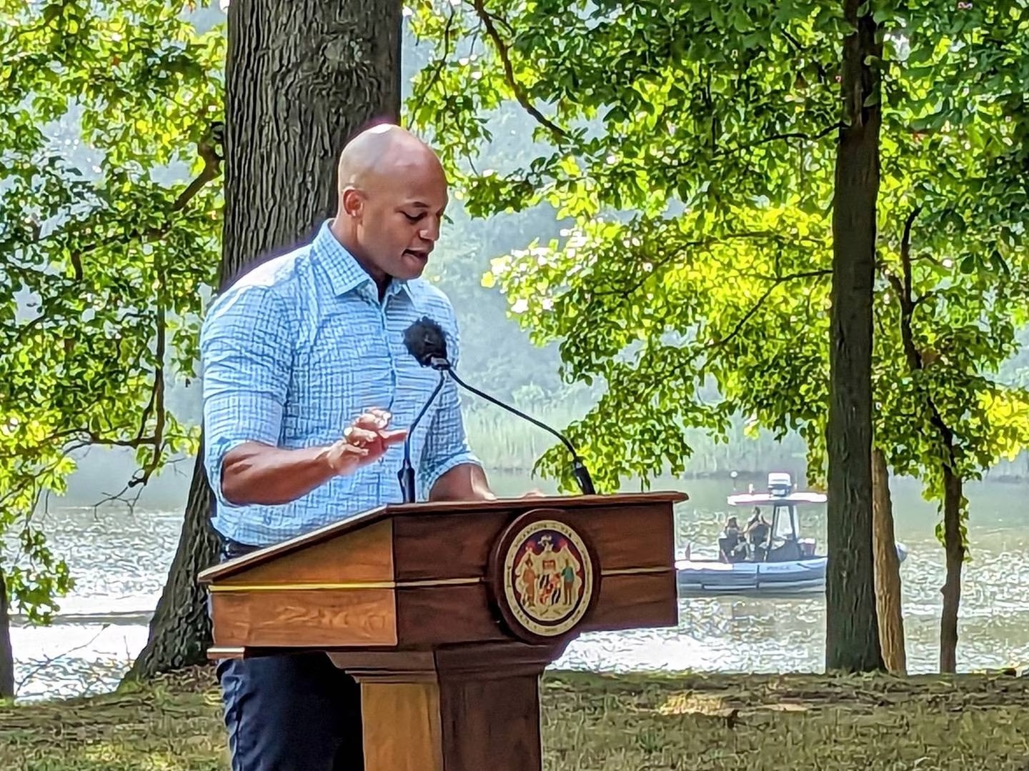 Maryland Gov. Wes Moore outlines new approach to Chesapeake Bay cleanup ...