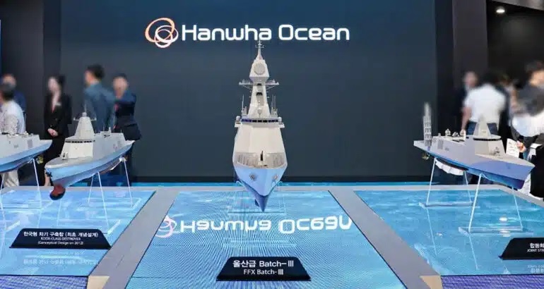 Hanwha Ocean To Build Last Two Ulsan-Class FFX Batch III Frigates ...