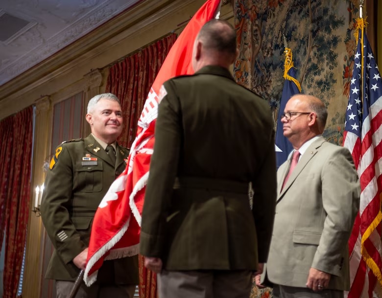 Corps of Engineers welcomes new commander Colonel Calvin A. Kroeger to ...