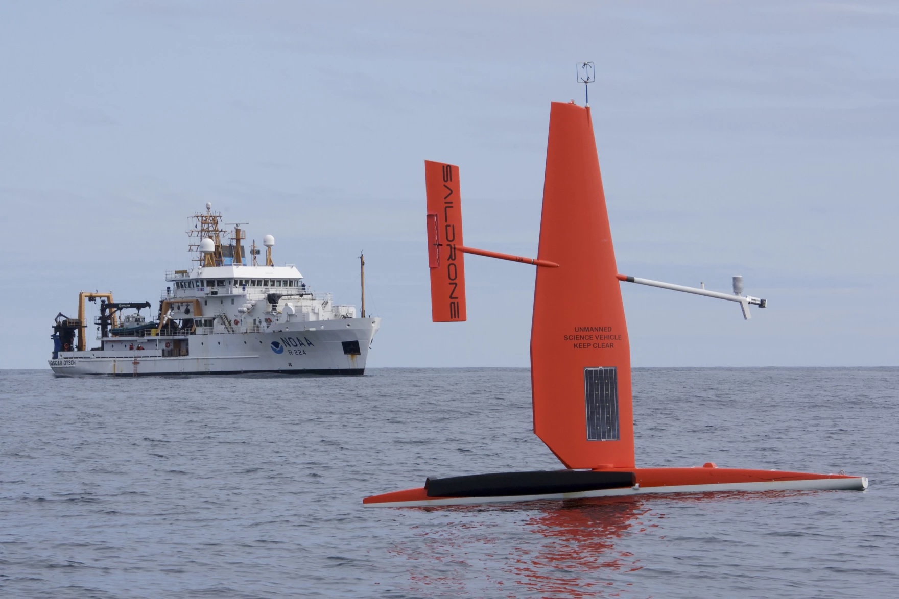 Unmanned robotic sailboats will be deployed to the Gulf of Maine for ...
