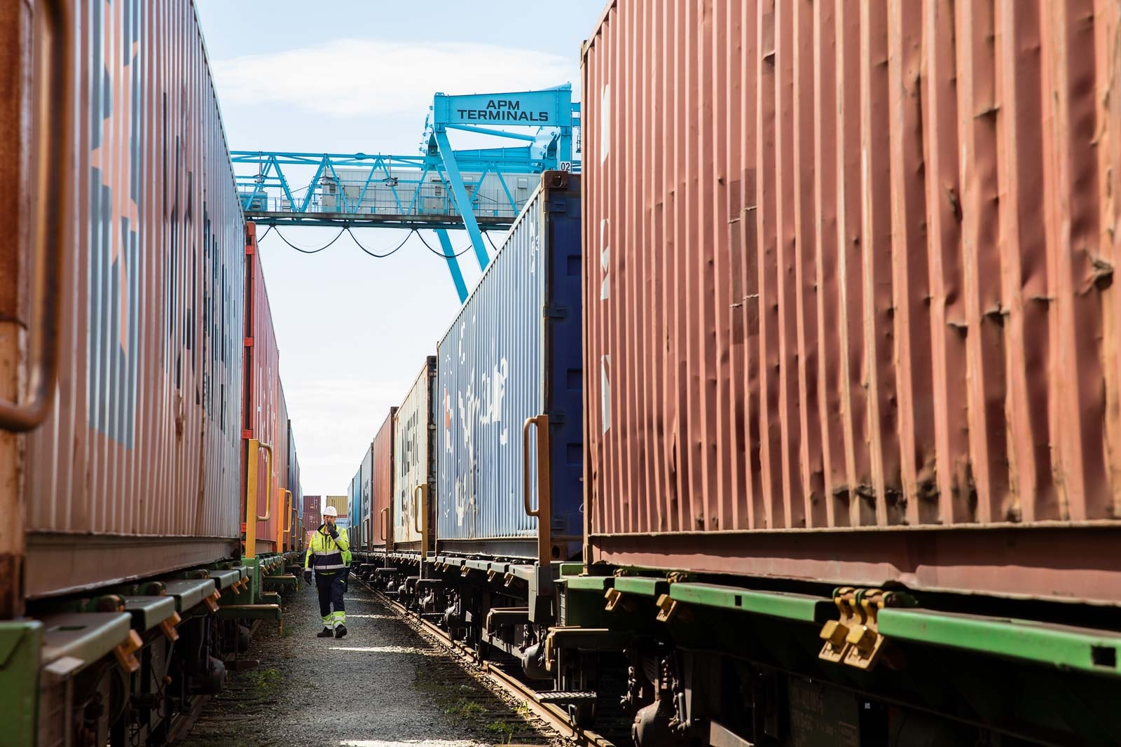 APM Terminals: Rail freight on track for record volumes - DredgeWire ...