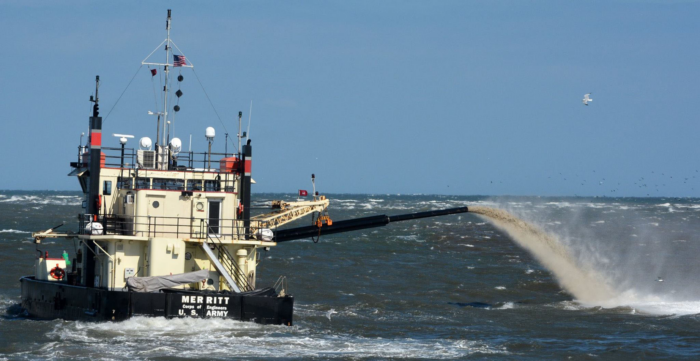 USACE Philadelphia District’s Dredge Merritt Dredging Parts of NJ ...
