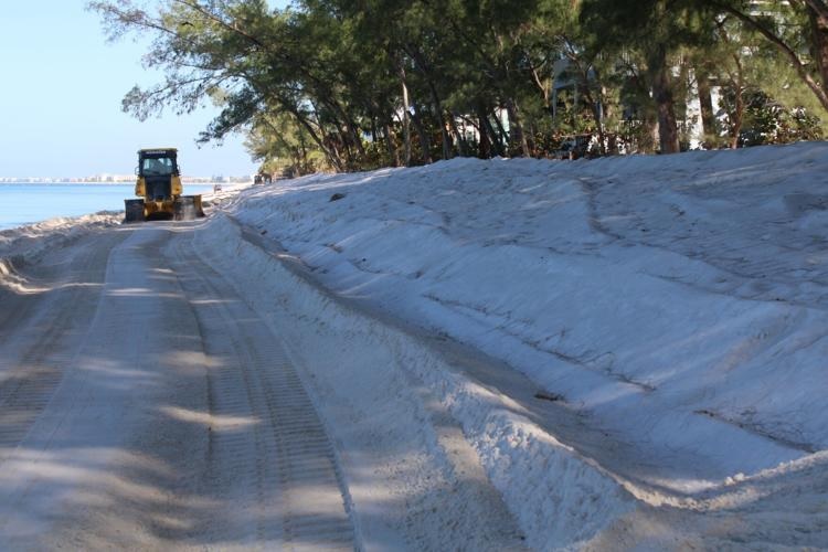 Planting of vegetation begins on Sunset Beach’s restored sand dunes ...