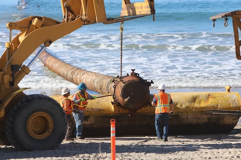 Manson Construction begins work on San Clemente Beach nourishment ...
