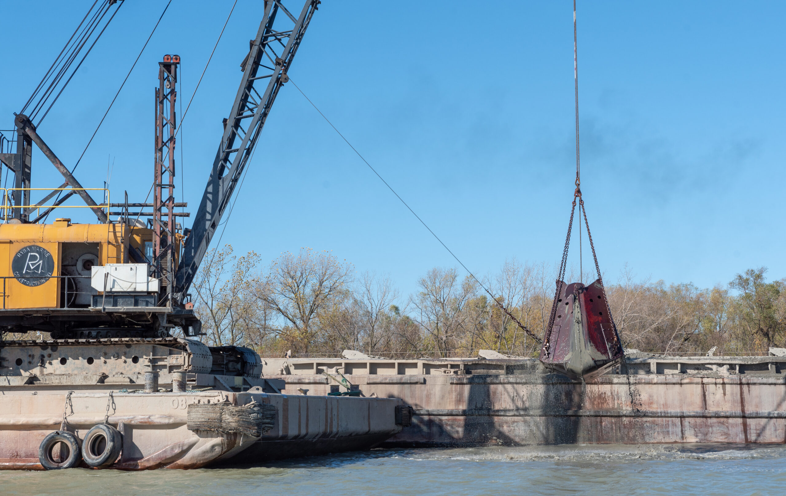 Ryba Marine Completes Toledo, Ohio Dredge Project - DredgeWire : DredgeWire