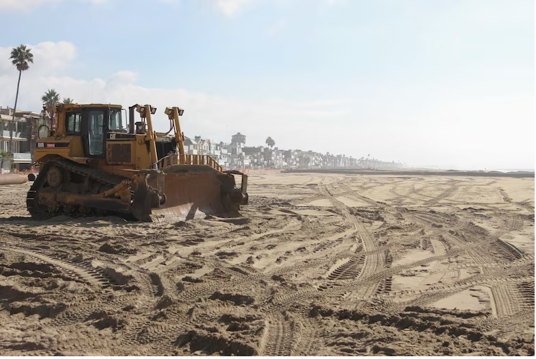 Manson Construction begins Corps dredging, beach nourishment project at ...