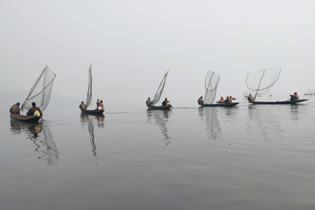 Kashmir’s Wular Lake, vital for nearly 10,000 fishermen families, faces ...