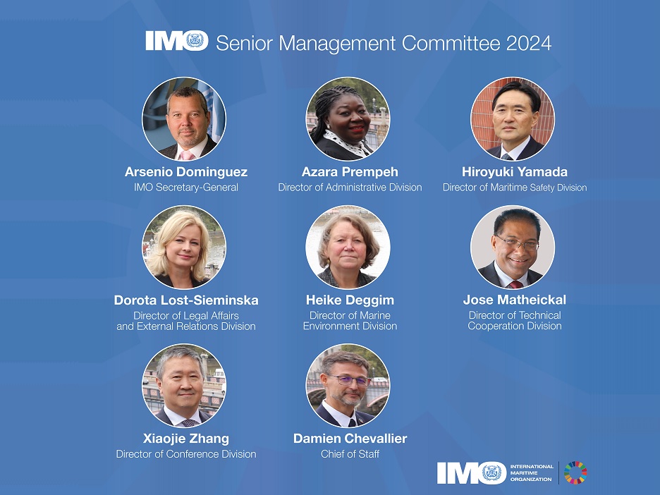 IMO Secretary-General announces new senior team - DredgeWire : DredgeWire