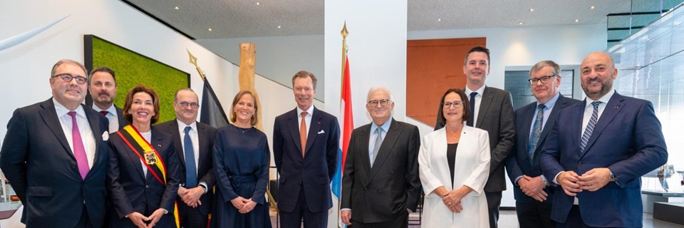 Grand Duke of Luxembourg pays visit to Jan De Nul - DredgeWire : DredgeWire