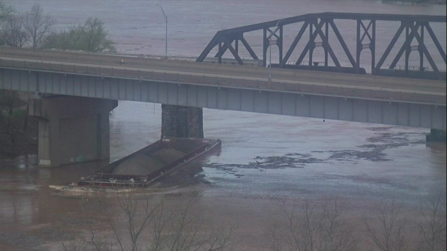 Barge strikes CSX Bridge, Officials say no damage done - DredgeWire ...