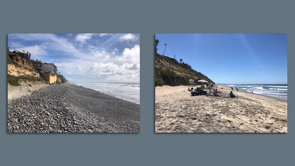 Before and after: $400 mm of beach restoration shows dramatic changes ...