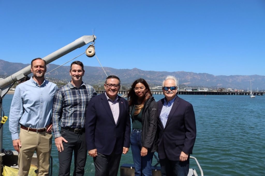 Rep. Carbajal Surveys Santa Barbara Dredging Operations Receiving $3 ...
