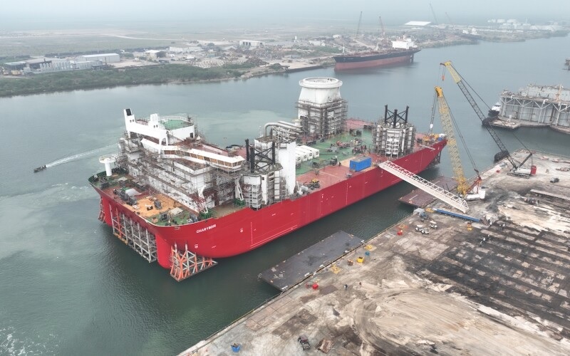 First U.S. wind turbine installation vessel launched - DredgeWire ...