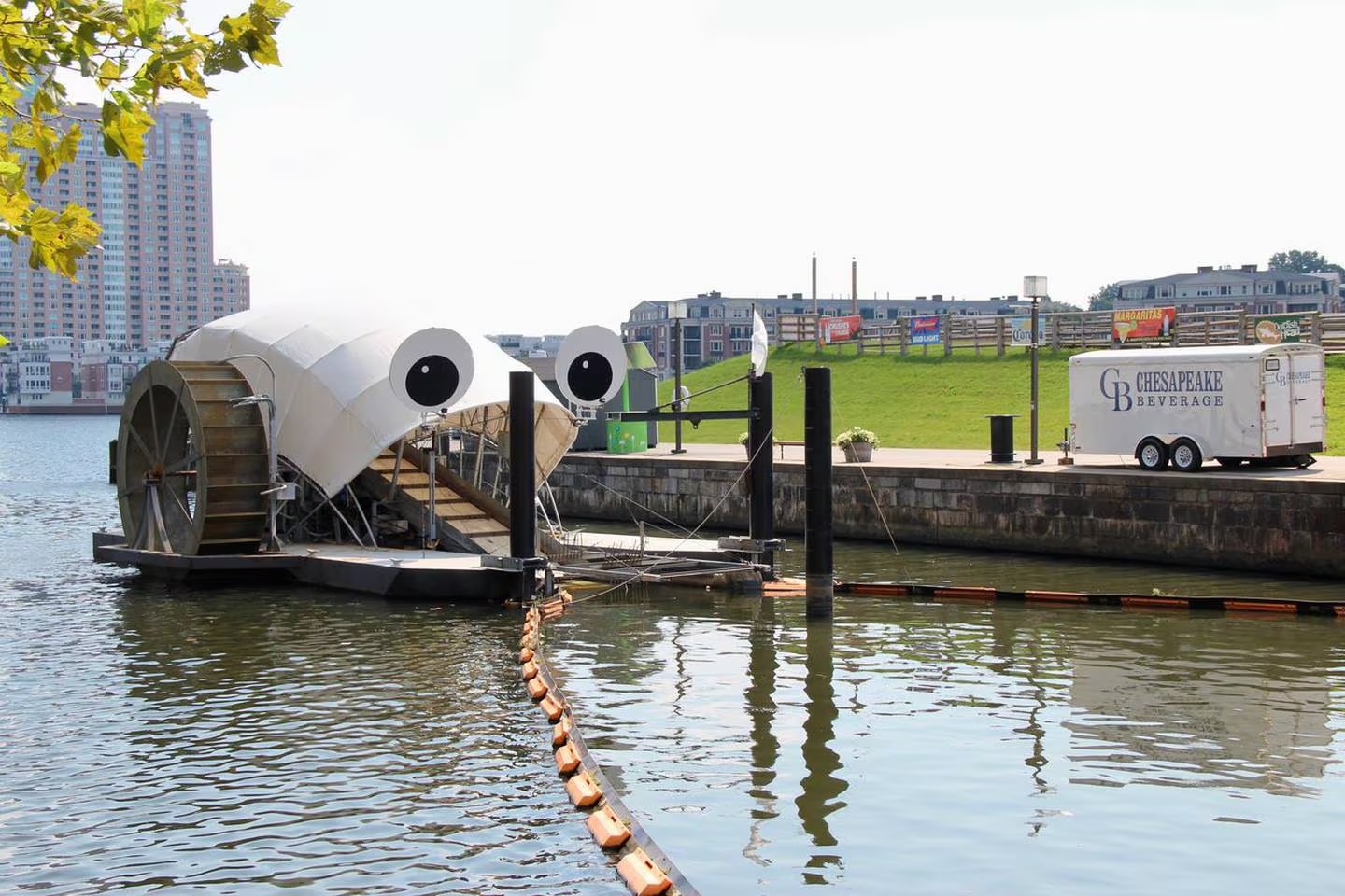 Here’s what the innovative “Mr. Trash Wheel” Baltimore Harbor floating ...