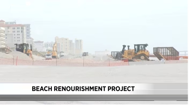 Army Corps of Engineers pauses operations for months long renourishment project for Duval County ...