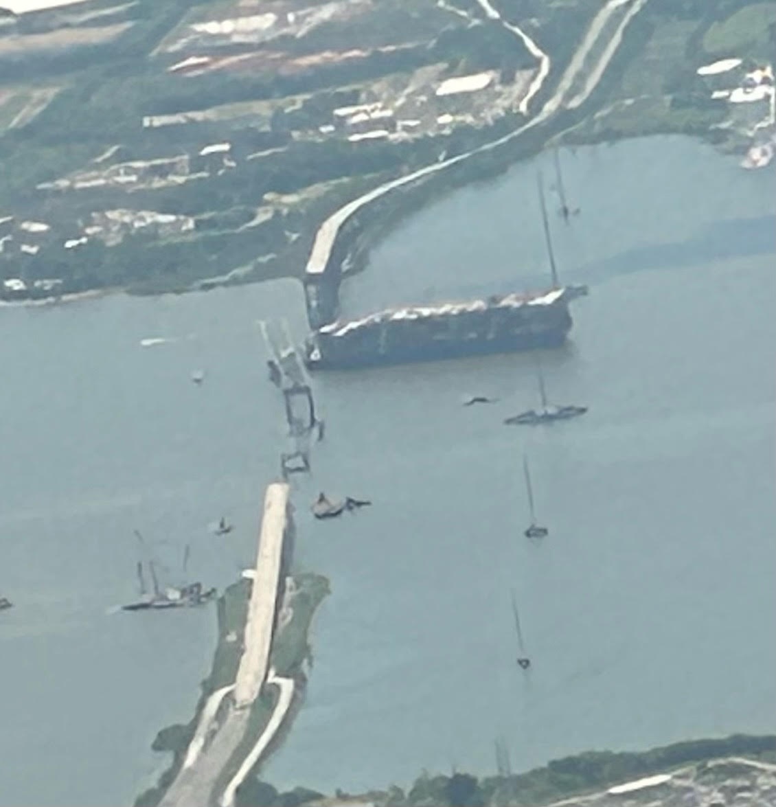 Explosives break up Key Bridge section to refloat vessel Dali; USACE ...