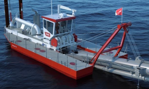 Hall Contracting Takes Delivery Of New Suction Dredger Built by Royal ...