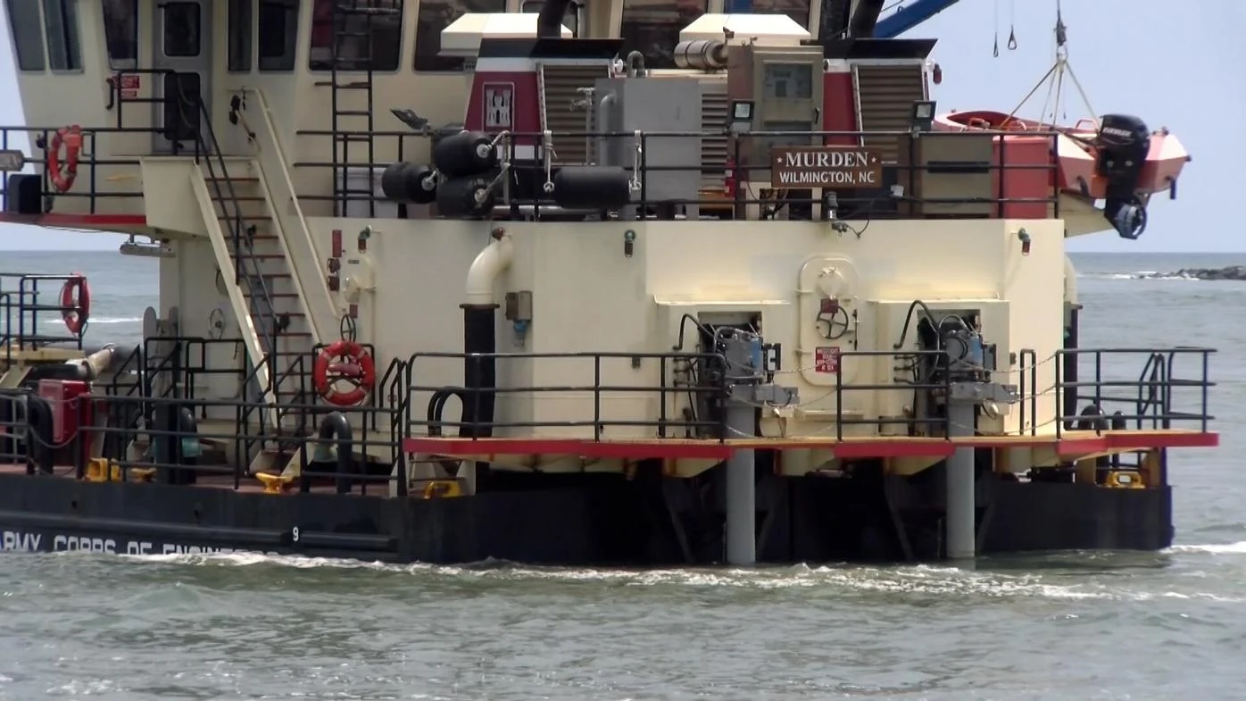 USACE Dredge MURDEN Arrives Just in Time for the White Marlin Open ...