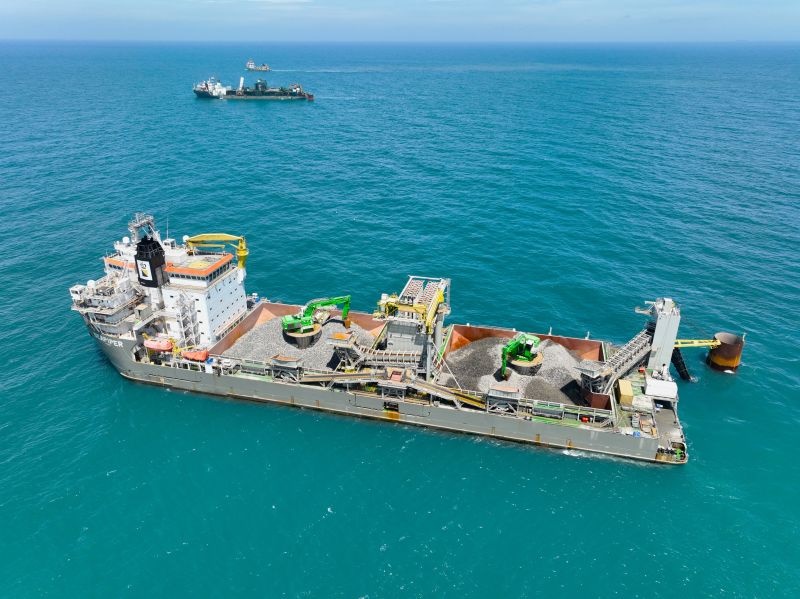 Boskalis deploys multiple vessels for Yunlin offshore windfarm in ...