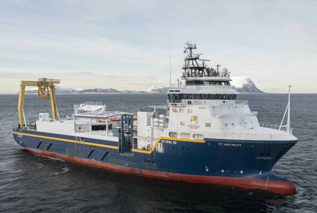 VARD successfully delivered Cable Laying Vessel IT Infinity after conversion - DredgeWire ...
