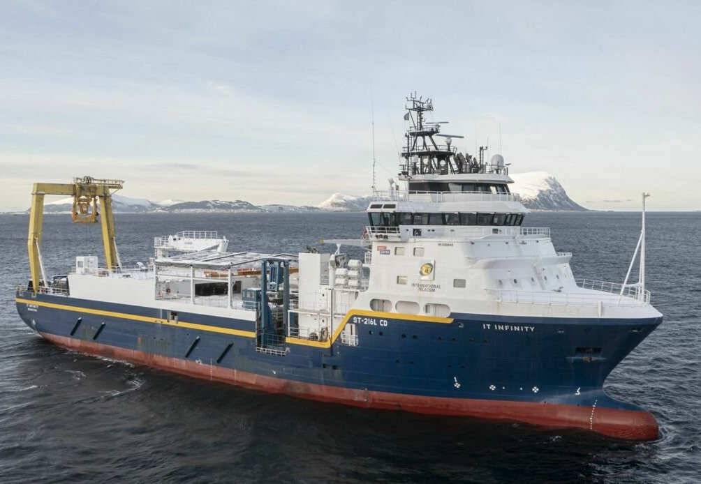Vard delivers cable-laying ship to I.T. International Telecom ...