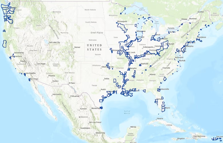 Ports and Port Stat Areas - Process Description - DredgeWire : DredgeWire