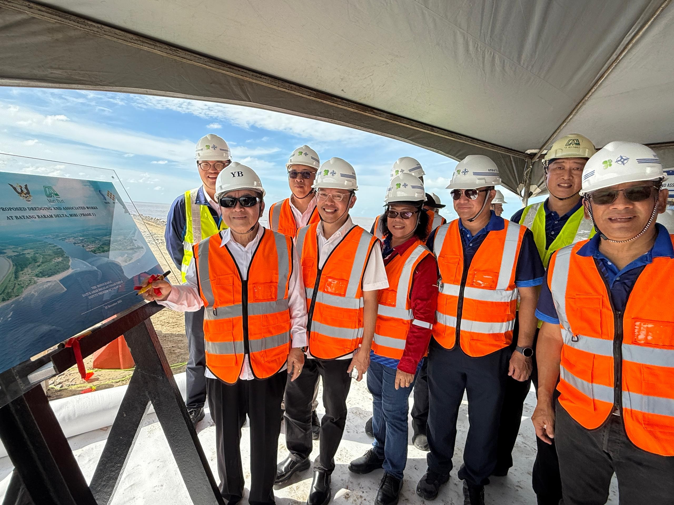 Kuala Baram access channel dredging project can be completed by end of ...