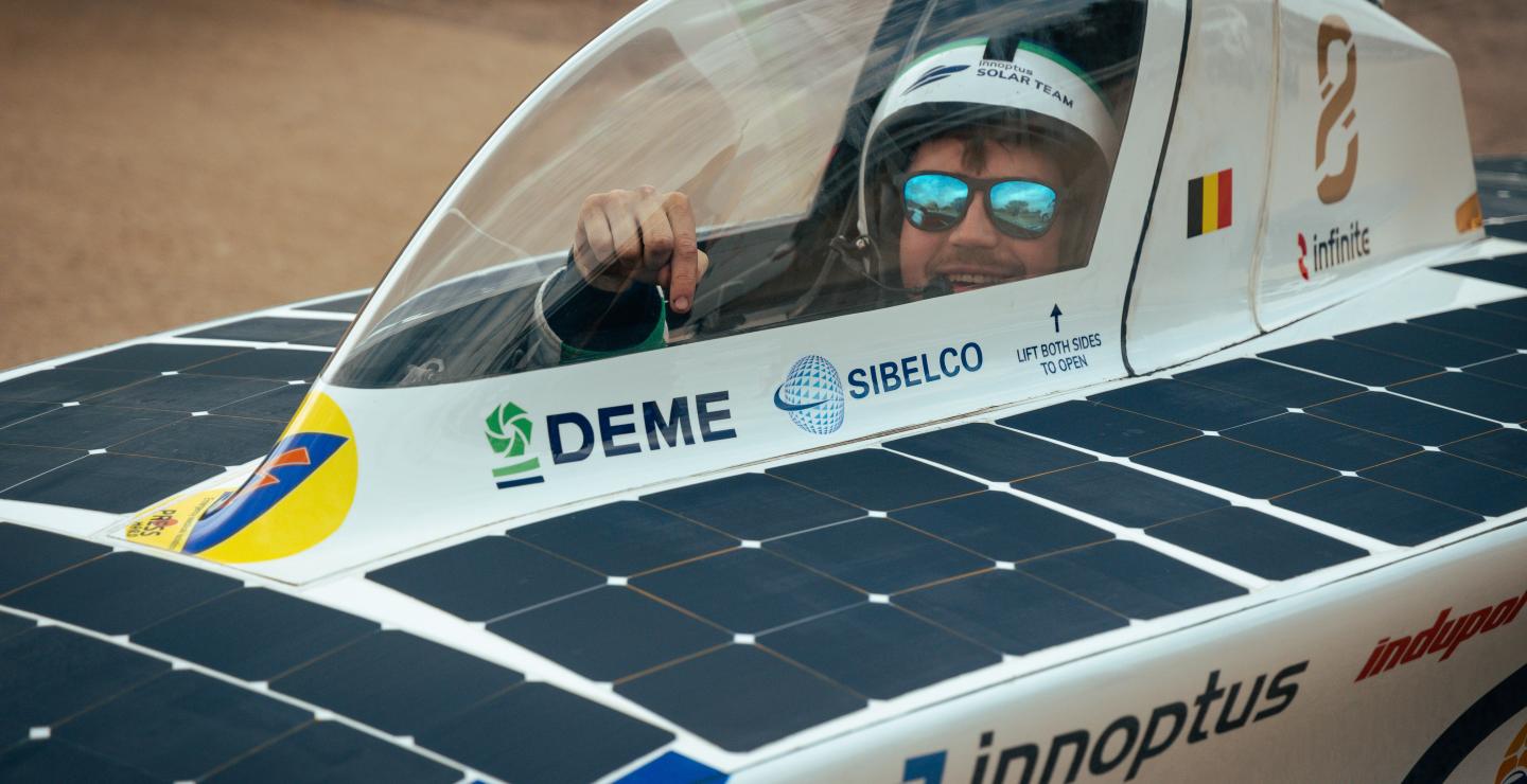 DEME: Innoptus Solar Team prepares to race! - DredgeWire : DredgeWire