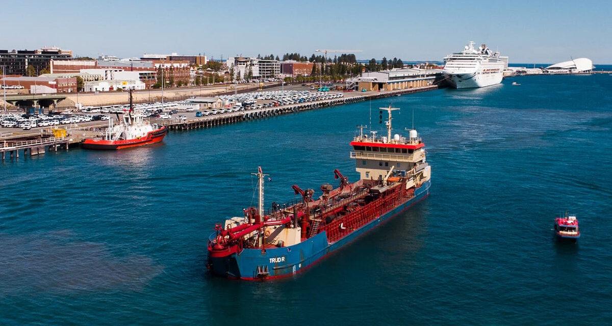Fremantle maintenance dredging for safe access - DredgeWire : DredgeWire