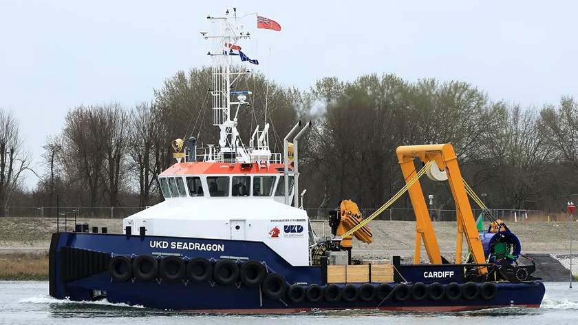 UKD Seadragon – UK Dredging welcomes new water injection dredger into ...