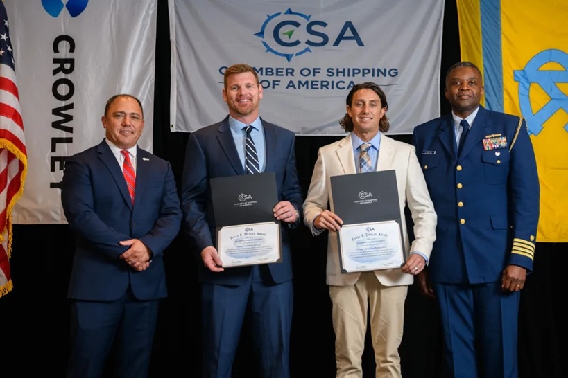 Crowley Vessels Recognized for Commitment to Safety with Jones F ...