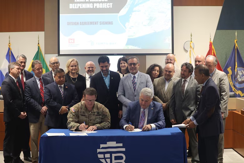 Project Design Agreement signed for Tampa Harbor Federal Deep Draft ...