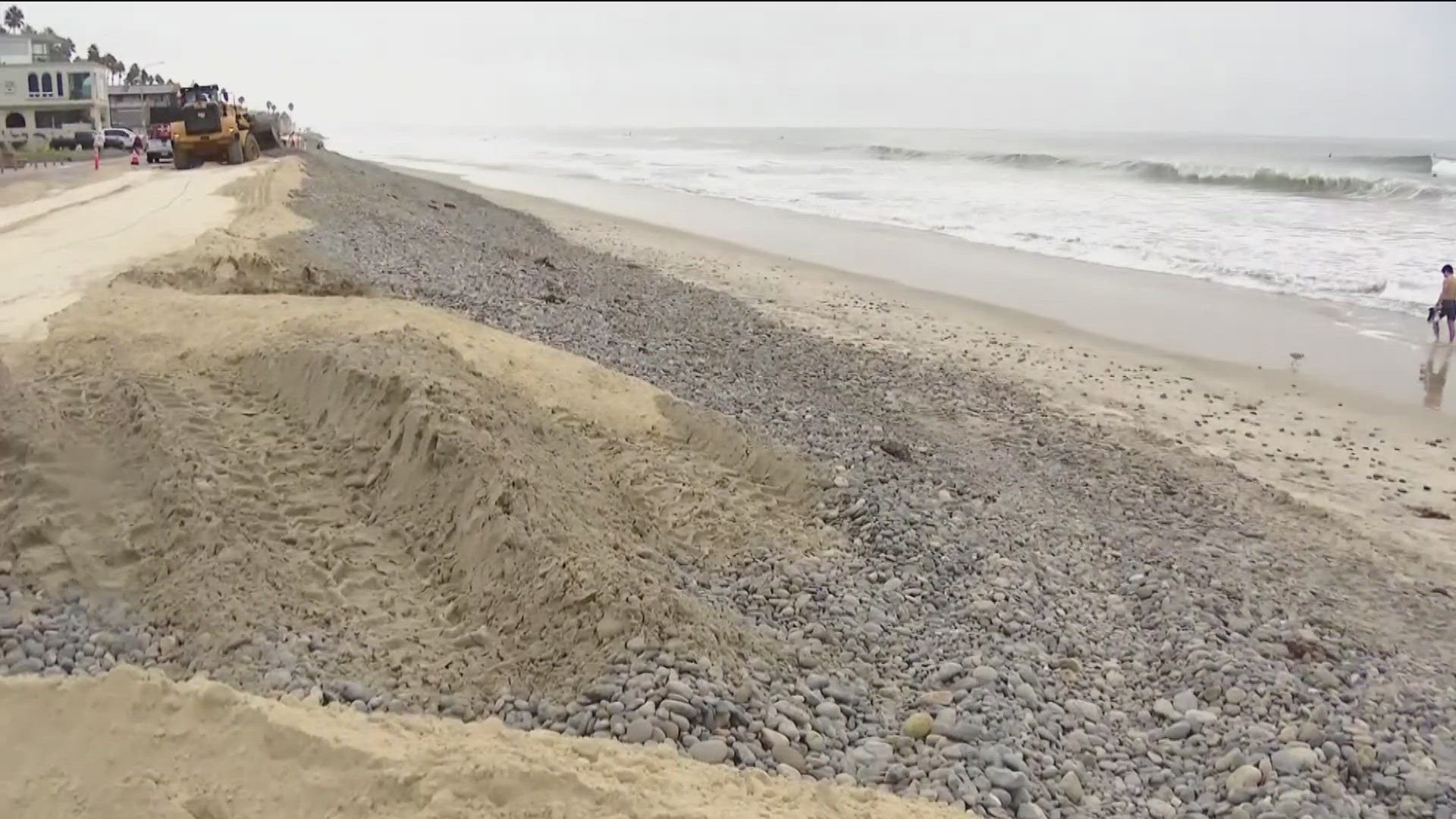 Oceanside takes major step to combat beach erosion with sand ...