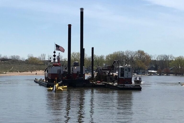 House passes funding for Pentwater Harbor dredging project - DredgeWire ...
