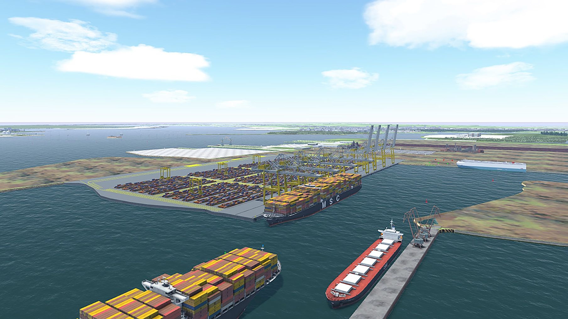 USACE issues permit for Port of Baltimore terminal project - DredgeWire ...
