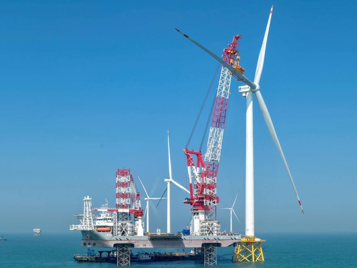 China installs world’s first 20 MW offshore wind turbine - DredgeWire ...