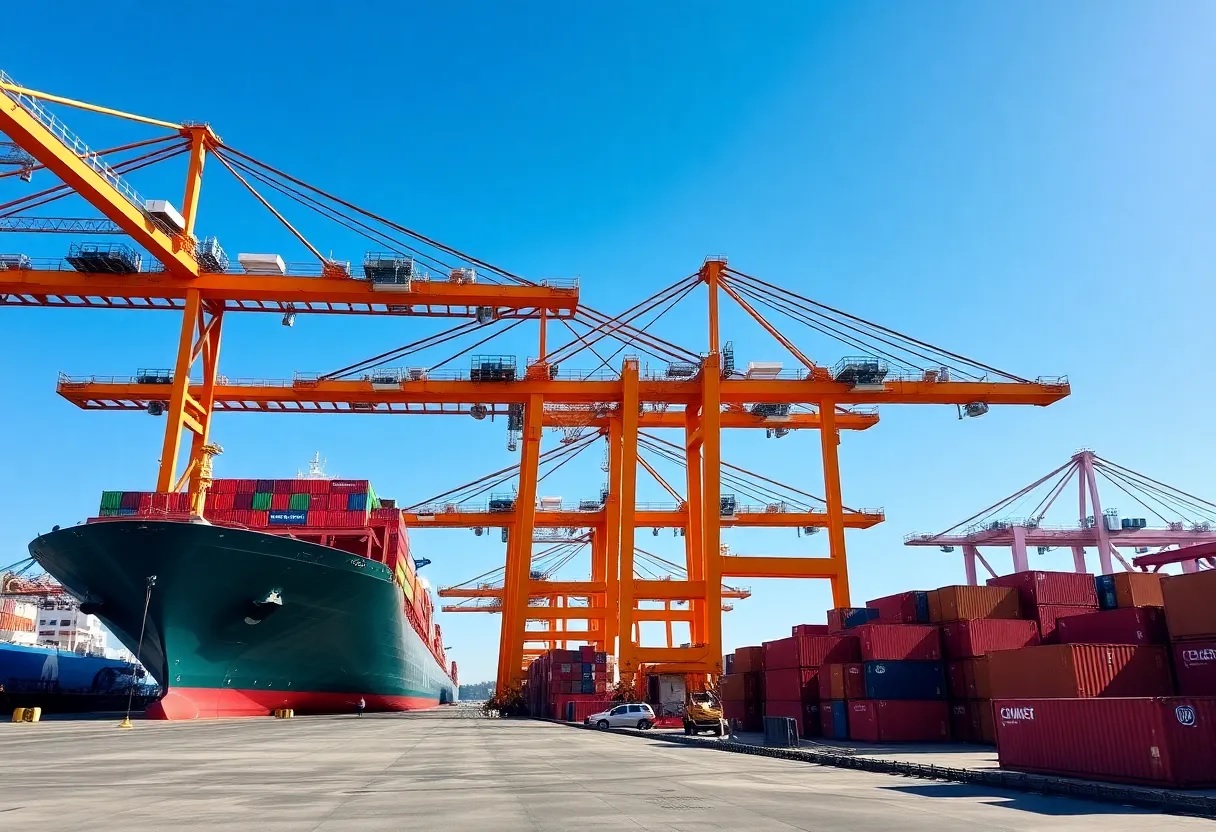 JAXPORT Boosts Capacity with New Cranes - DredgeWire : DredgeWire