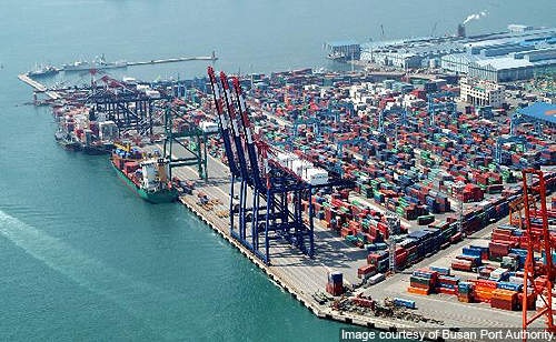 South Korea Builds Busan New Port with 72M m³ Dredging Feat ...