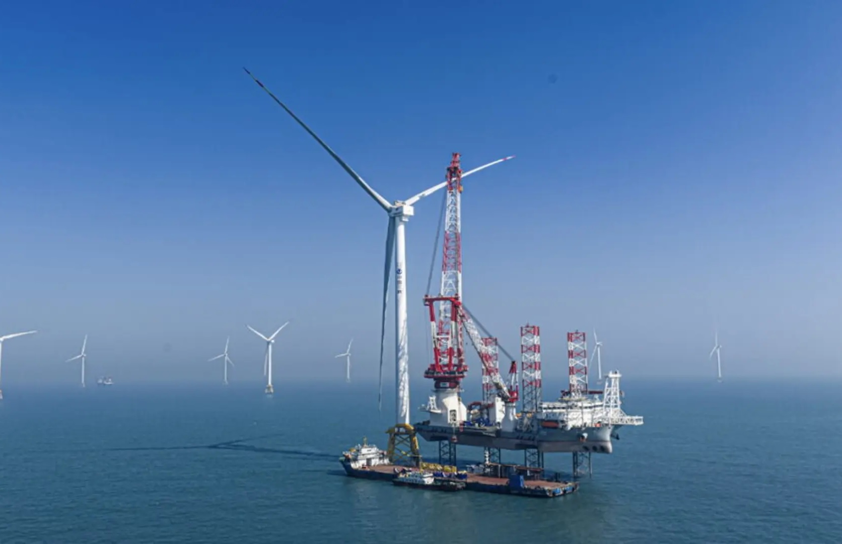 China switches on world’s first 20MW wind turbine to feed power into ...