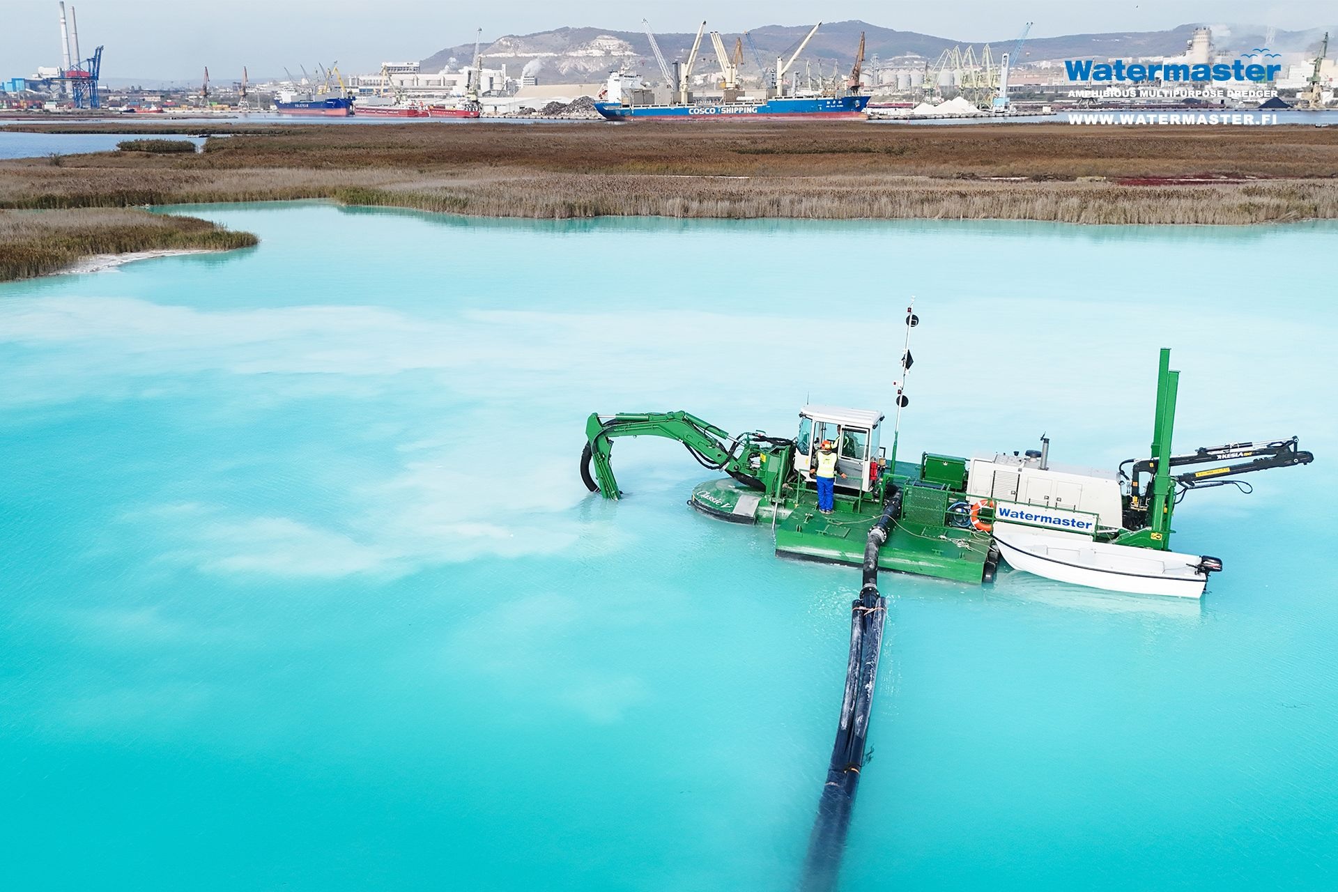 Watermaster Classic V Clearing Industrial Sediment from Provadiyska ...