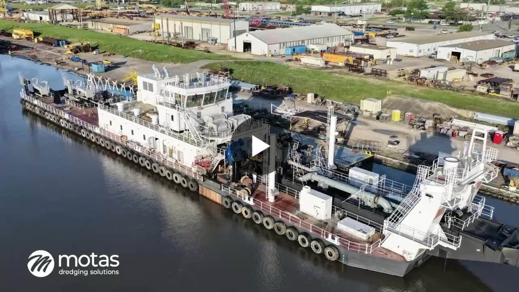 A powerful new Cutter Suction Dredger is taking shape at Motas partner ...