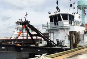 New Pipeline Dredge for Ferry Division Christened by Governor ...