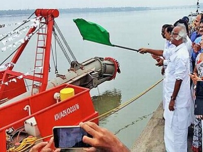 Dredging Finally Begins at Azhikkal - DredgeWire : DredgeWire