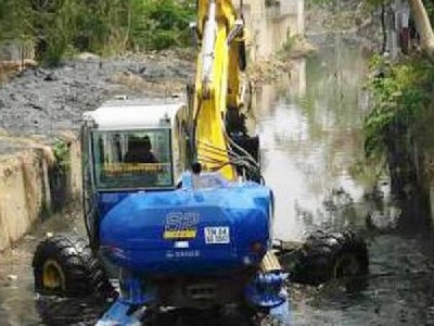Robotic Excavators to Clear Bengaluru Drains - DredgeWire : DredgeWire