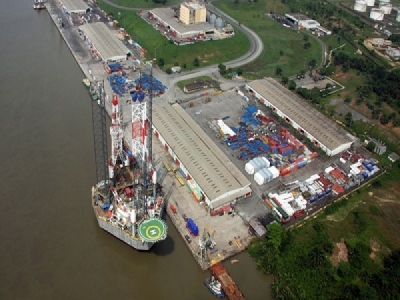 Calabar Port Idle with Shallow Water Channel - DredgeWire : DredgeWire
